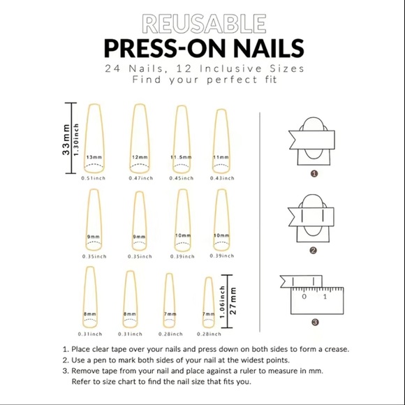 Makeup | 24pc Butterfly Wing And Gem Press On Nails | Poshmark